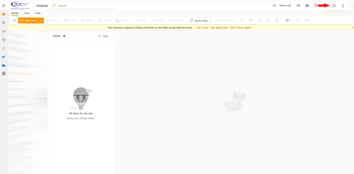 How To View Mailbox Size In OWA - isoc.net