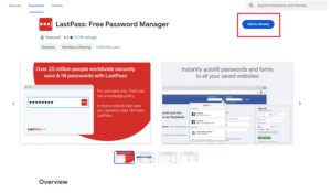 Downloading The LastPass Extension for your Browser - isoc.net